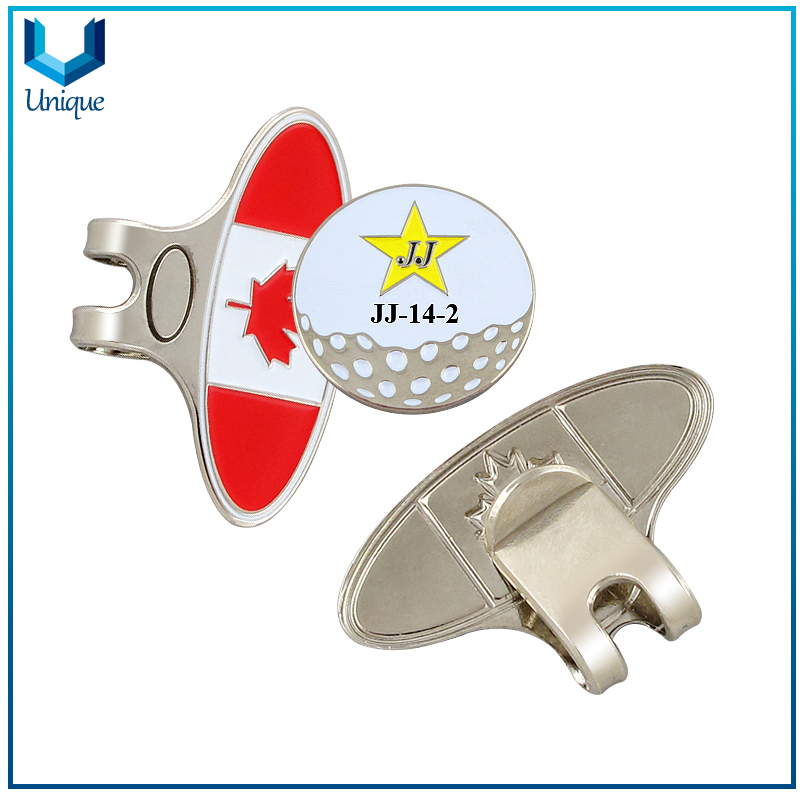 Creative Design Golf Ballmarker in Soft Enamel with Golf Ballmarker in ...