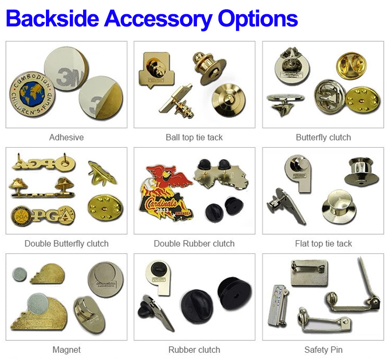 Custom heart shaped safety pin back advertising blank tin button badge ...