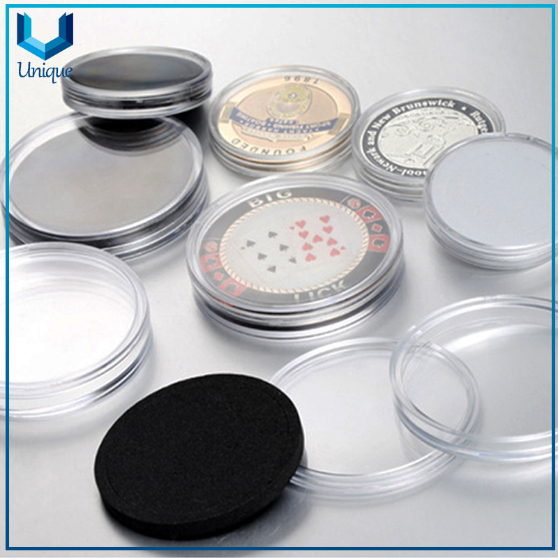 acrylic commemorative coin box plastic coin capsule - Buy coin holder ...